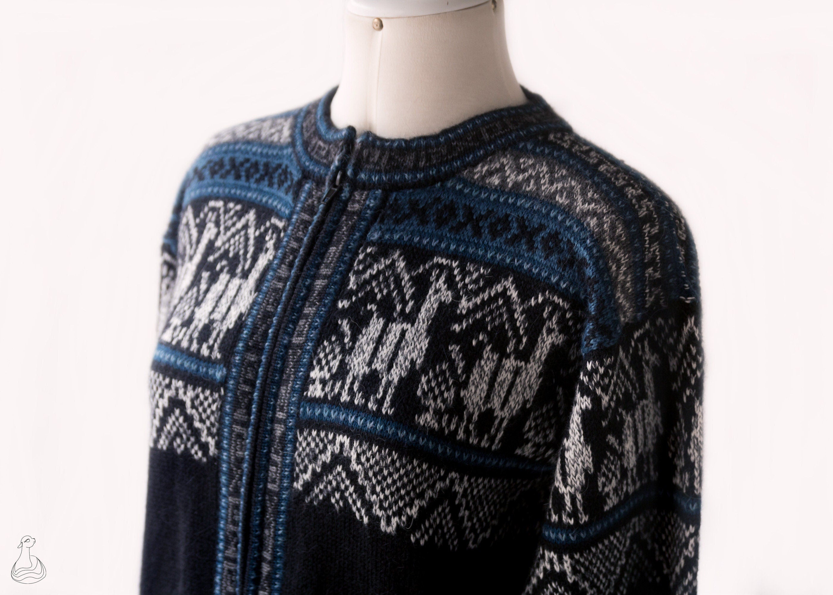 ALPACA CARDIGAN | FS Alpaca Cardigan Peruvian Style – Chaku Alpaca